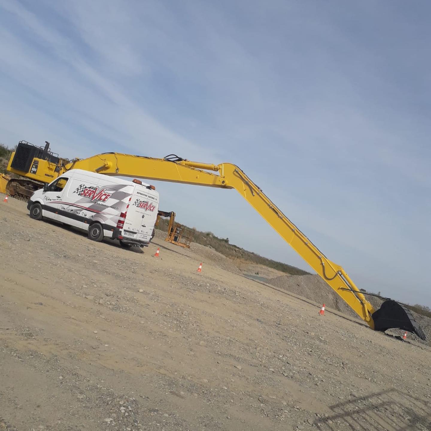 Réparation et maintenance de matériel BTP | TP Service